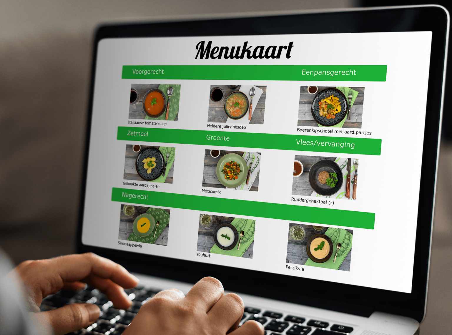 Online bestellen - Van Smaak